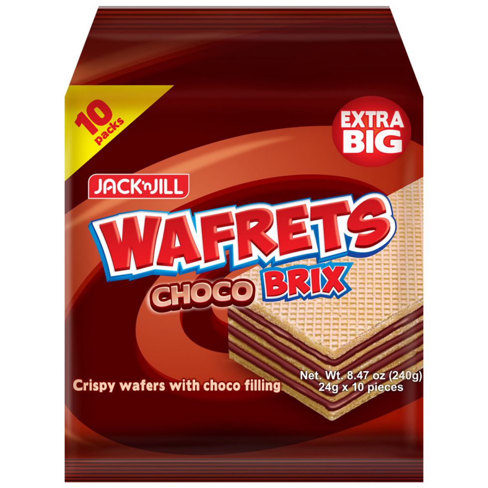 Wafrets Choco Brix 10x24g — Primo Mart