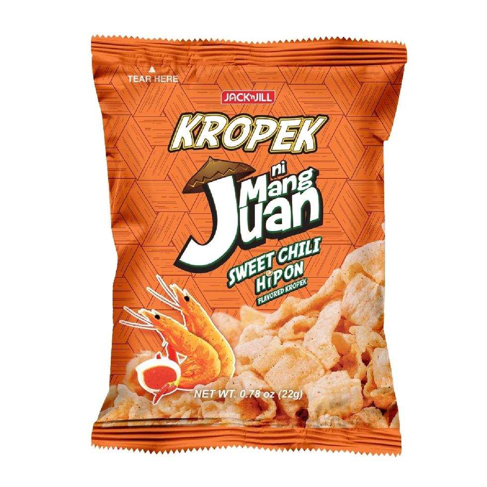 MANG JUAN KROPEK SWEET CHILI HIPON 22G — Primo Mart