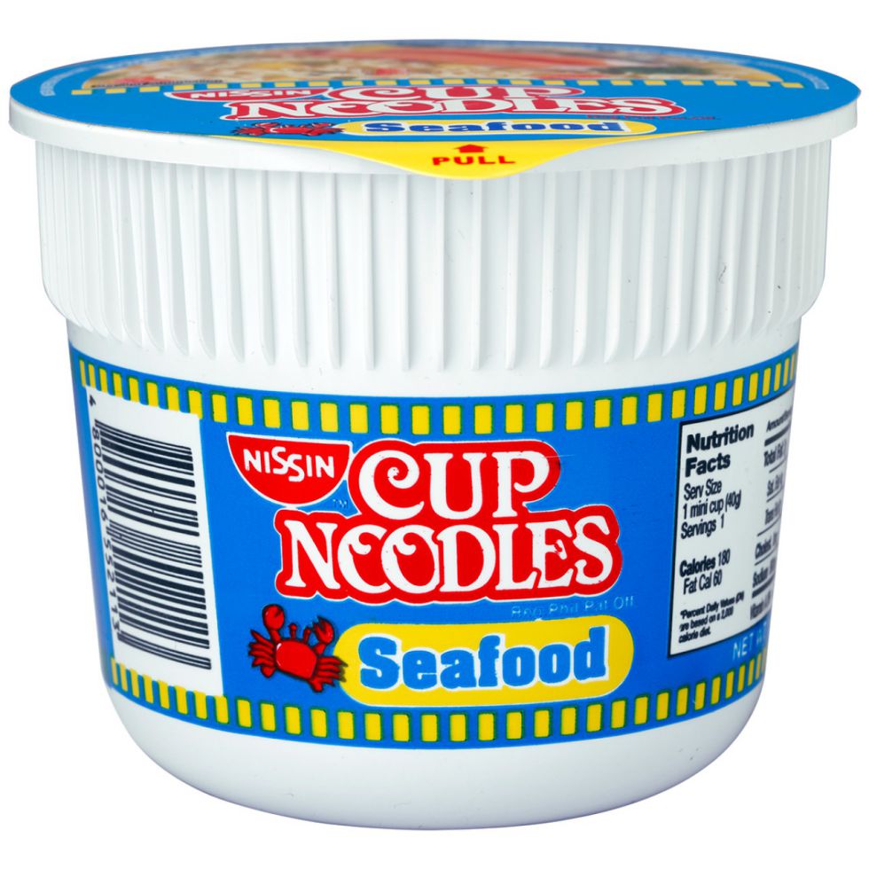 Nissin Mini Cup Noodles Seafood 40g — Primo Mart