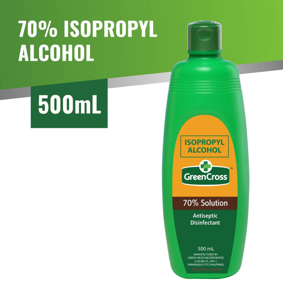 Green Cross Alcohol 70% Iso 500ml — Primo Mart