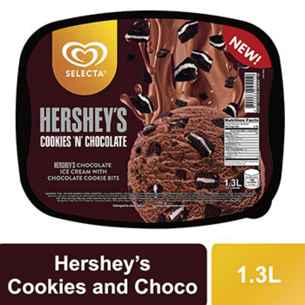 Selecta Hershey Cookies Chocolate 1.3L — Primo Mart