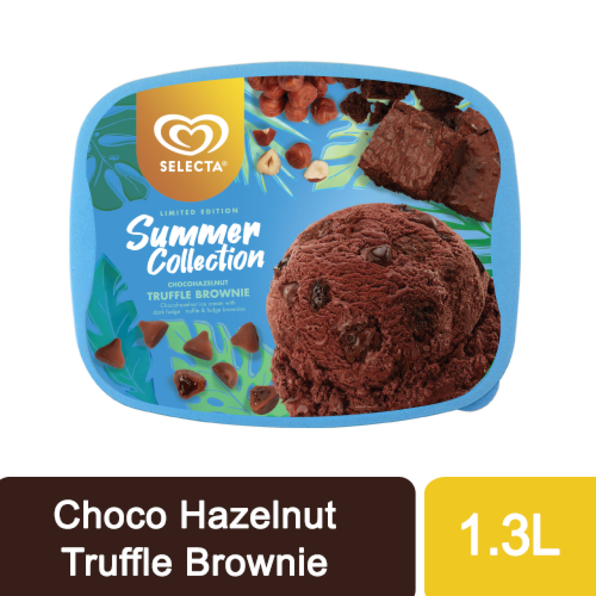 Selecta Summer Collection Chocohazelnut Truffle Brownie 1.3L — Primo Mart