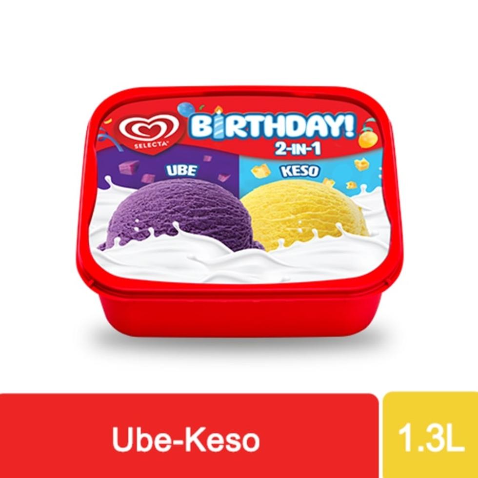 Selecta 2in1 Tubs Ube Keso 1.3L — Primo Mart