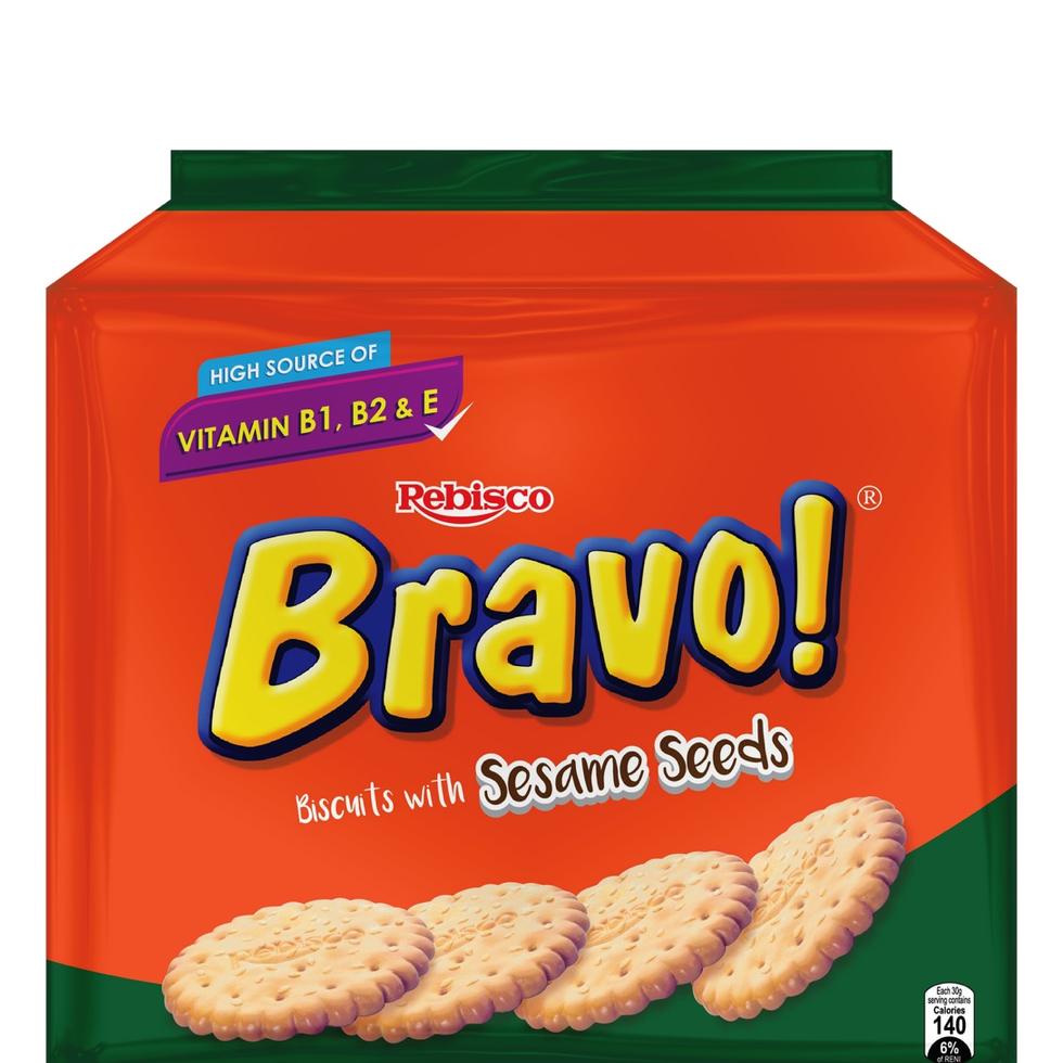 Rebisco Bravo Biscuit 10x30g — Primo Mart