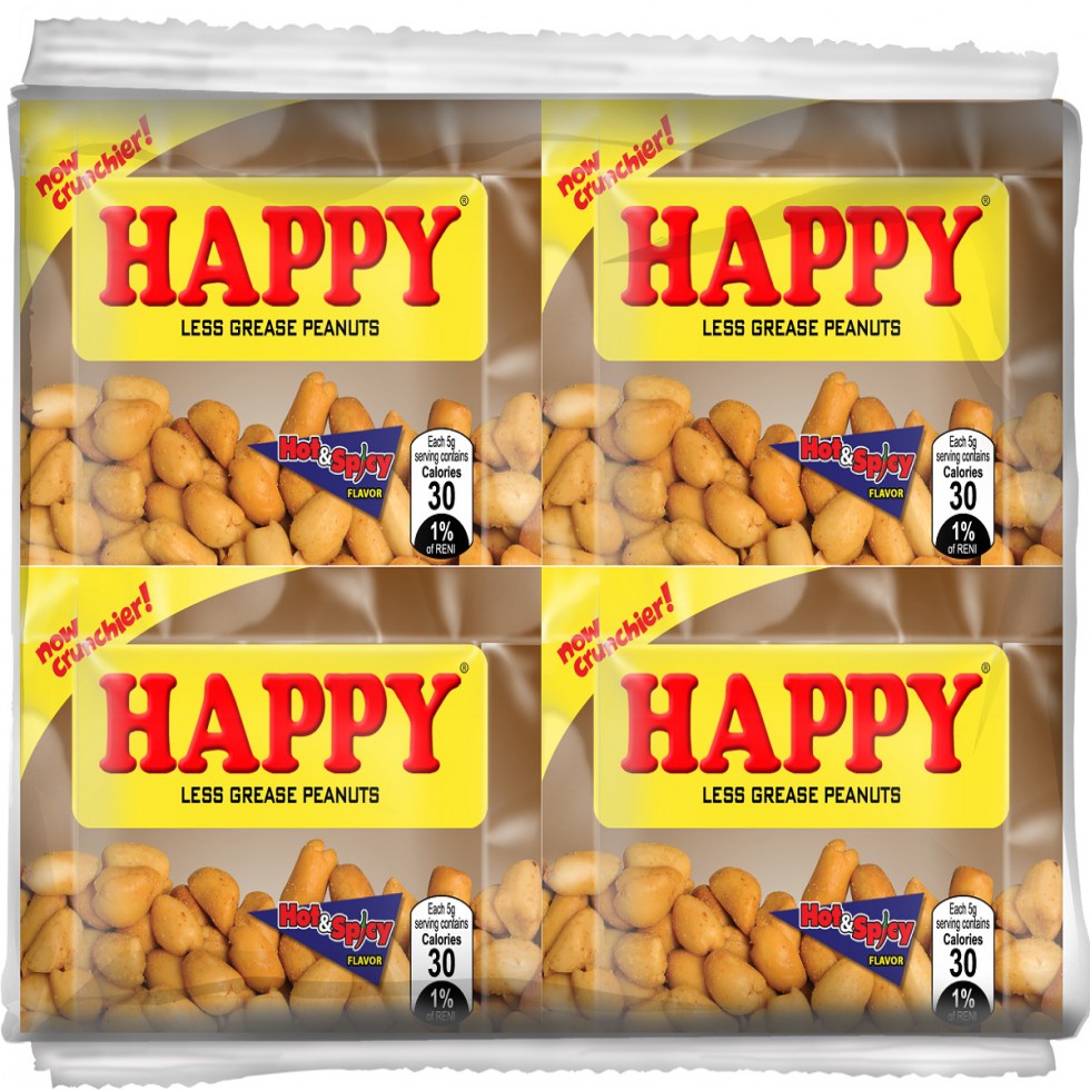 Happy Peanut hot & spicy 20x5g — Primo Mart