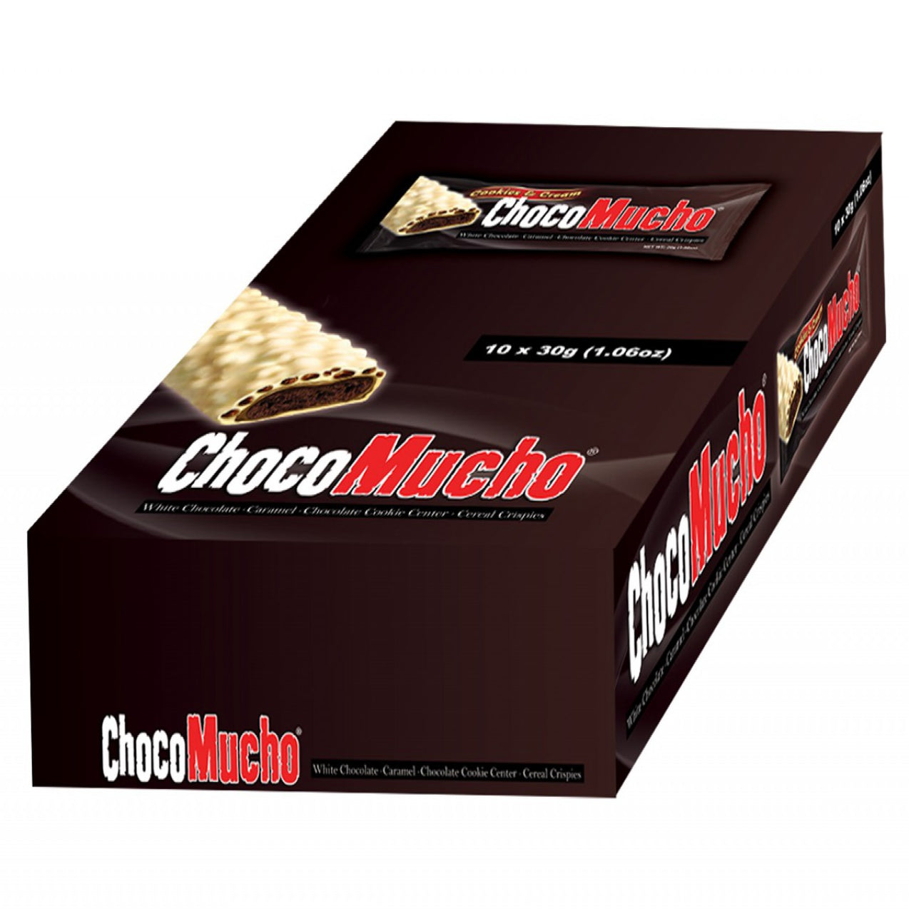 CHOCO MUCHO COOKIES & CREAM 10x30g — Primo Mart