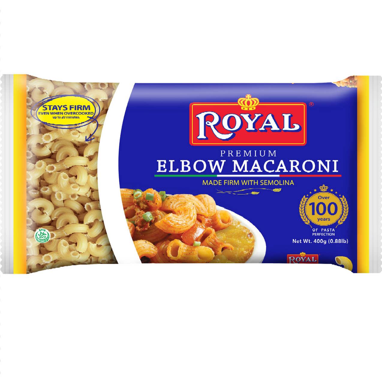 Royal Elbow Macaroni 400g — Primo Mart