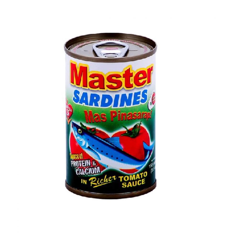 Master Sardines Green Easy Open 155g — Primo Mart