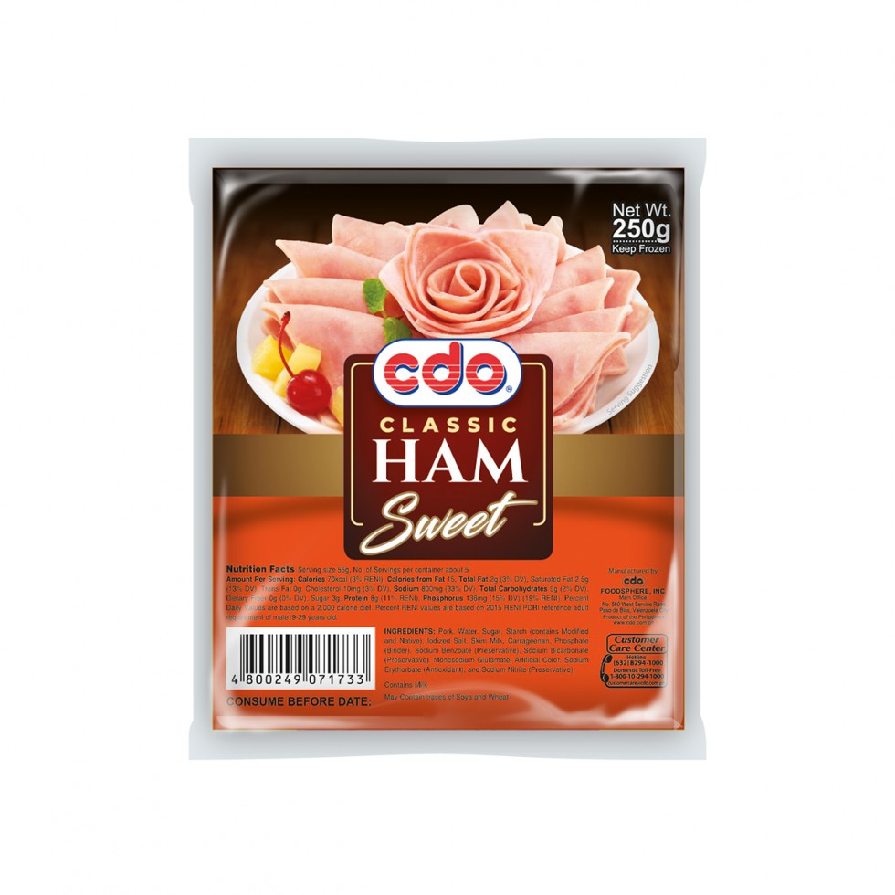 CDO Ham Sweet 250g — Primo Mart