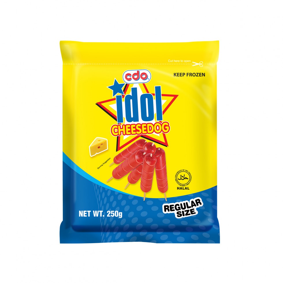 CDO Idol Cheesedog Regular 250g — Primo Mart