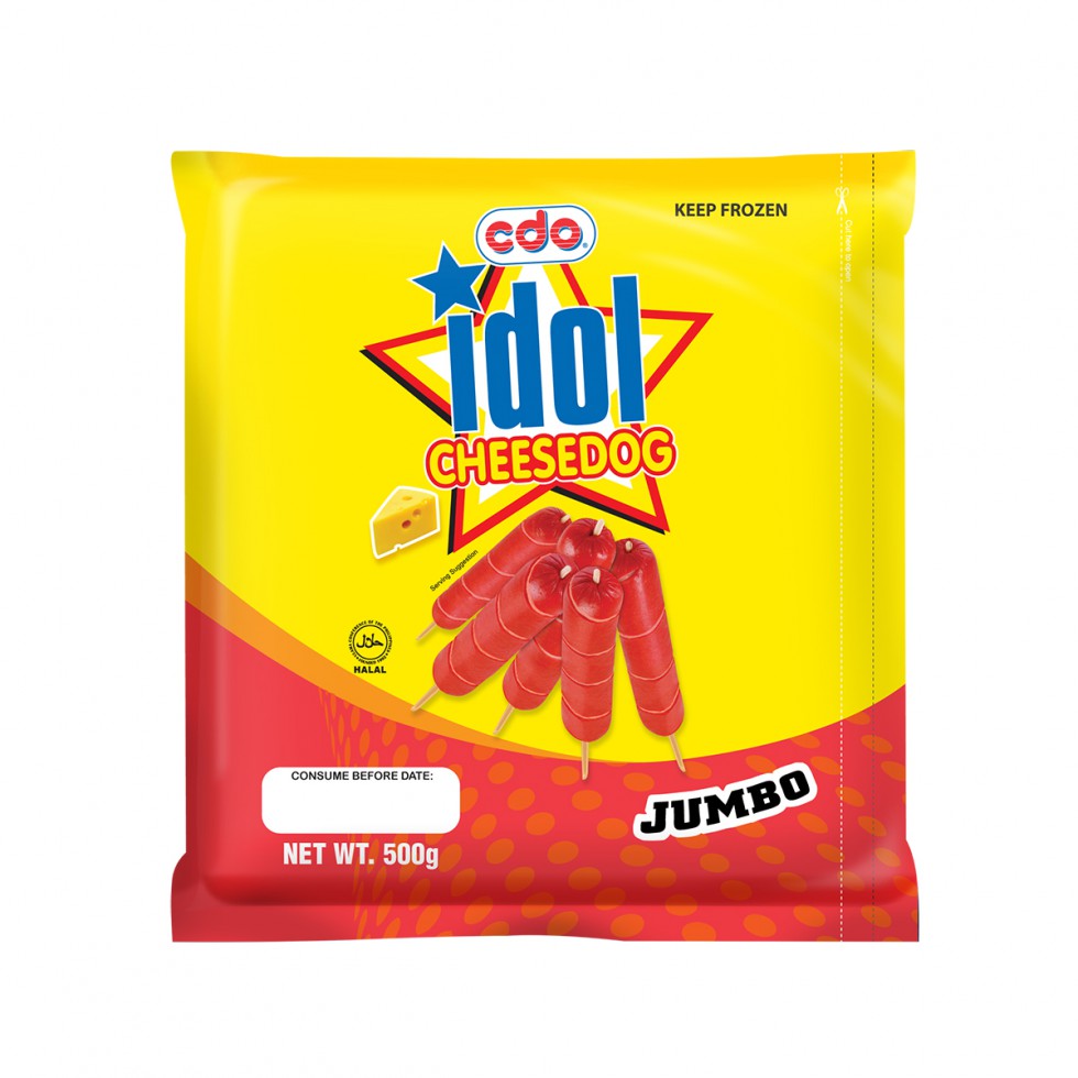 CDO Idol Cheesedog Jumbo 500g — Primo Mart