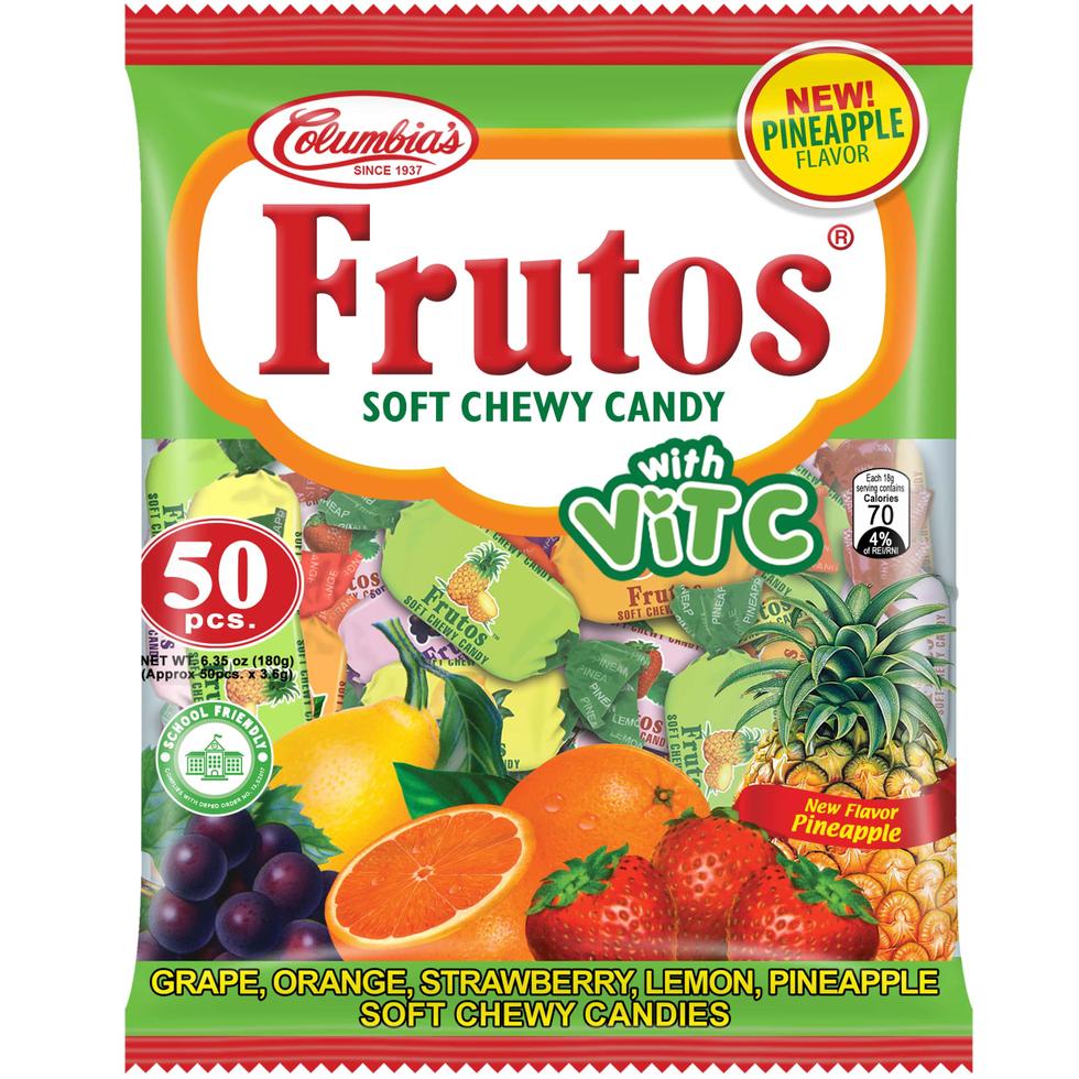 Frutos Soft Chewy Candy 50x3.6g — Primo Mart