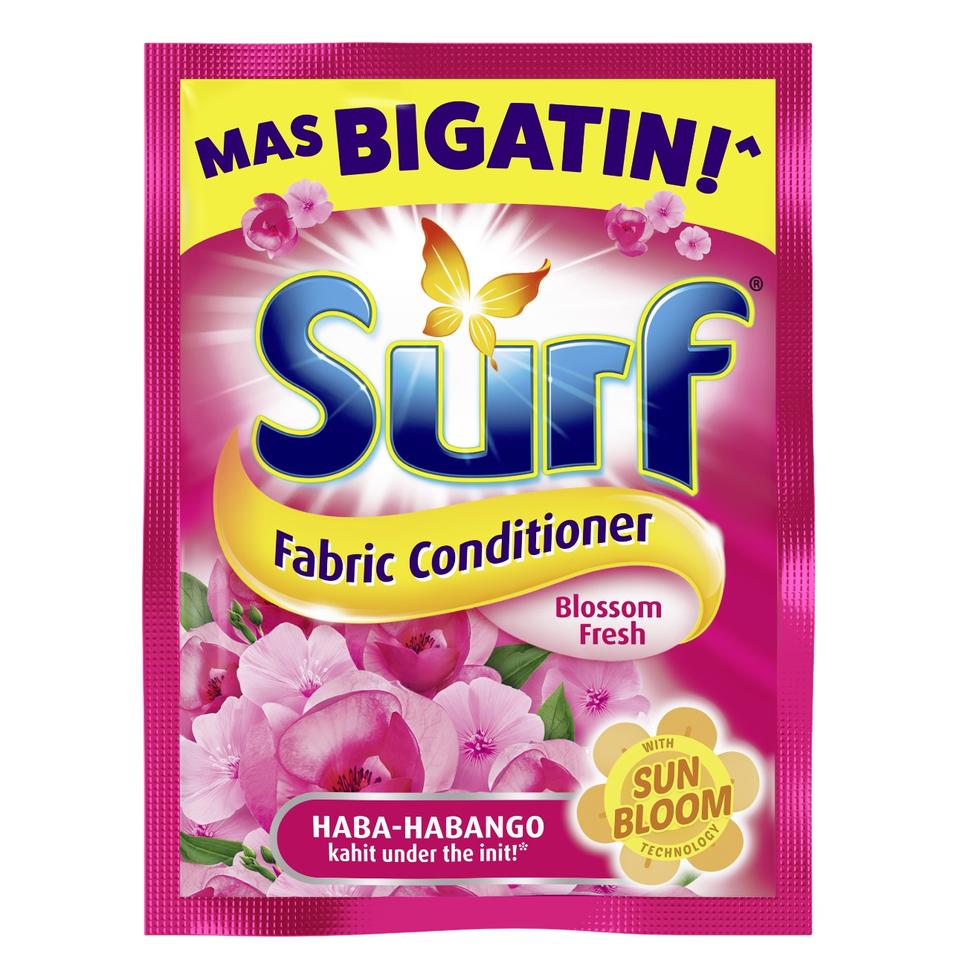 Surf Fabcon Blossom Fresh (Pink) 25ml — Primo Mart