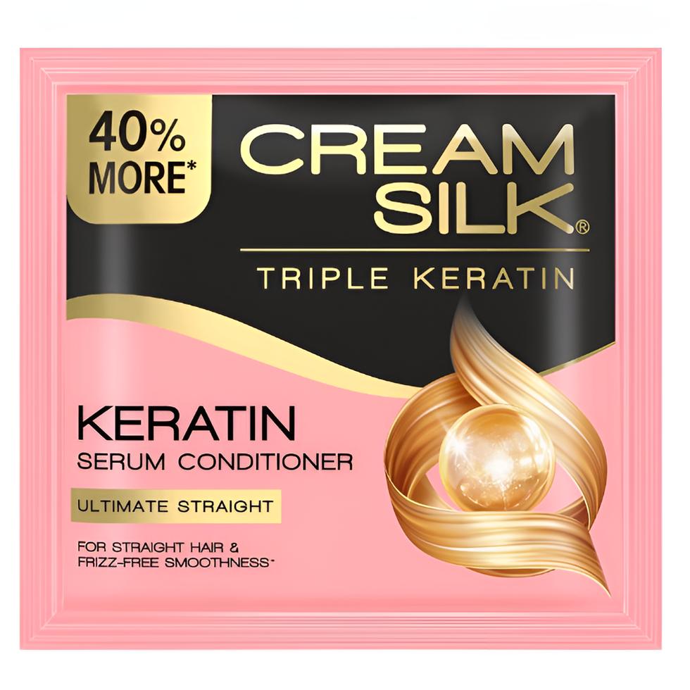 CreamSilk Triple Keratin Ultimate Straight (Pink) 10ml — Primo Mart