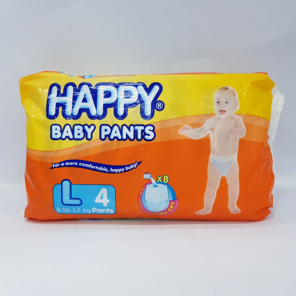 Happy Diaper Pants L 4s — Primo Mart
