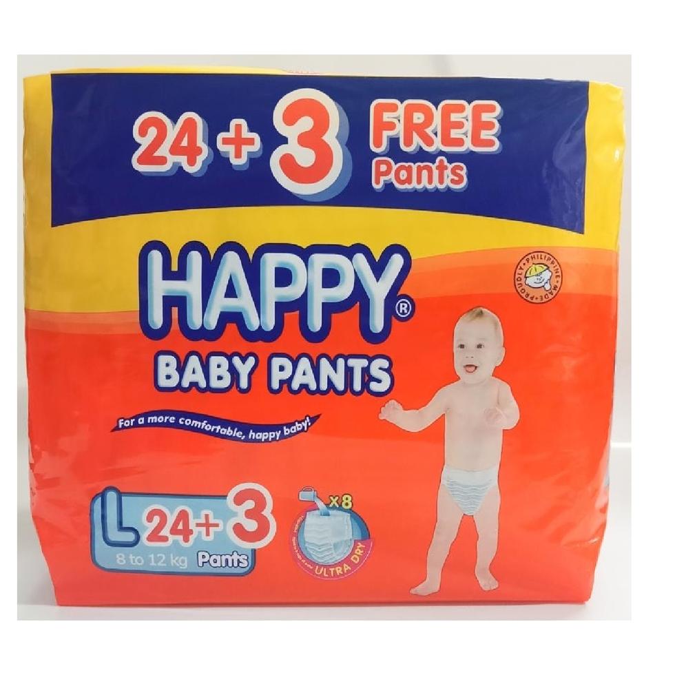 Happy Diaper Pants L 24as — Primo Mart