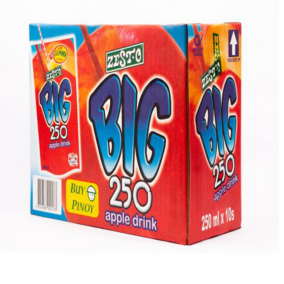 ZestO Big 250 Apple 10x250ml — Primo Mart