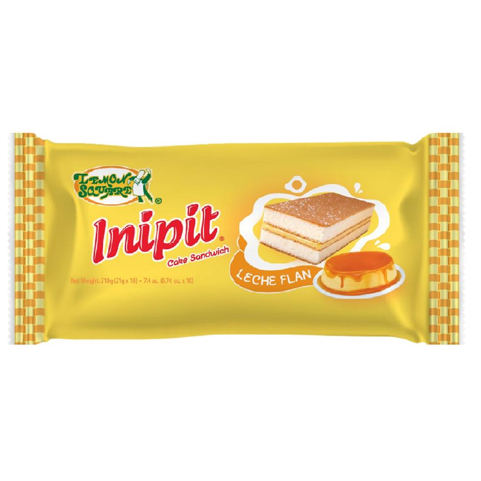 Lemon Square Inipit Custard 23gx10 — Primo Mart