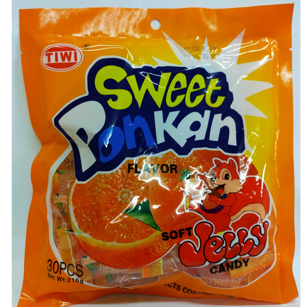 Sweet Ponkan soft jelly 30x7g — Primo Mart