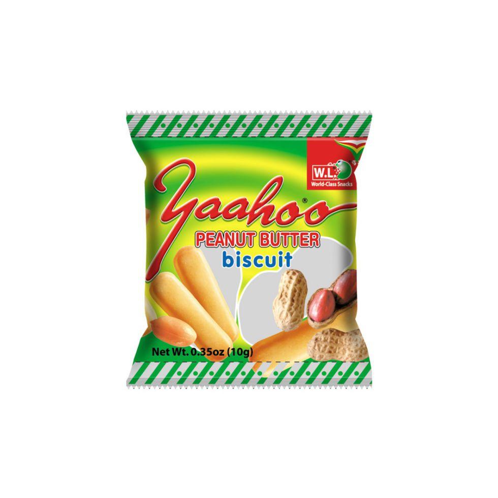 Yahoo Peanut Butter biscuit 20x10g — Primo Mart