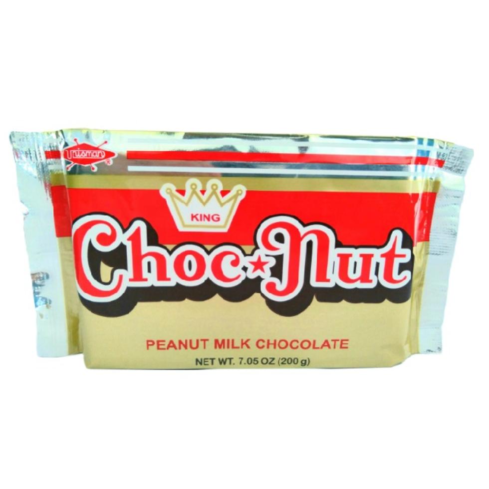 Choc Nut King Peanut Milk Chocolate 200g — Primo Mart
