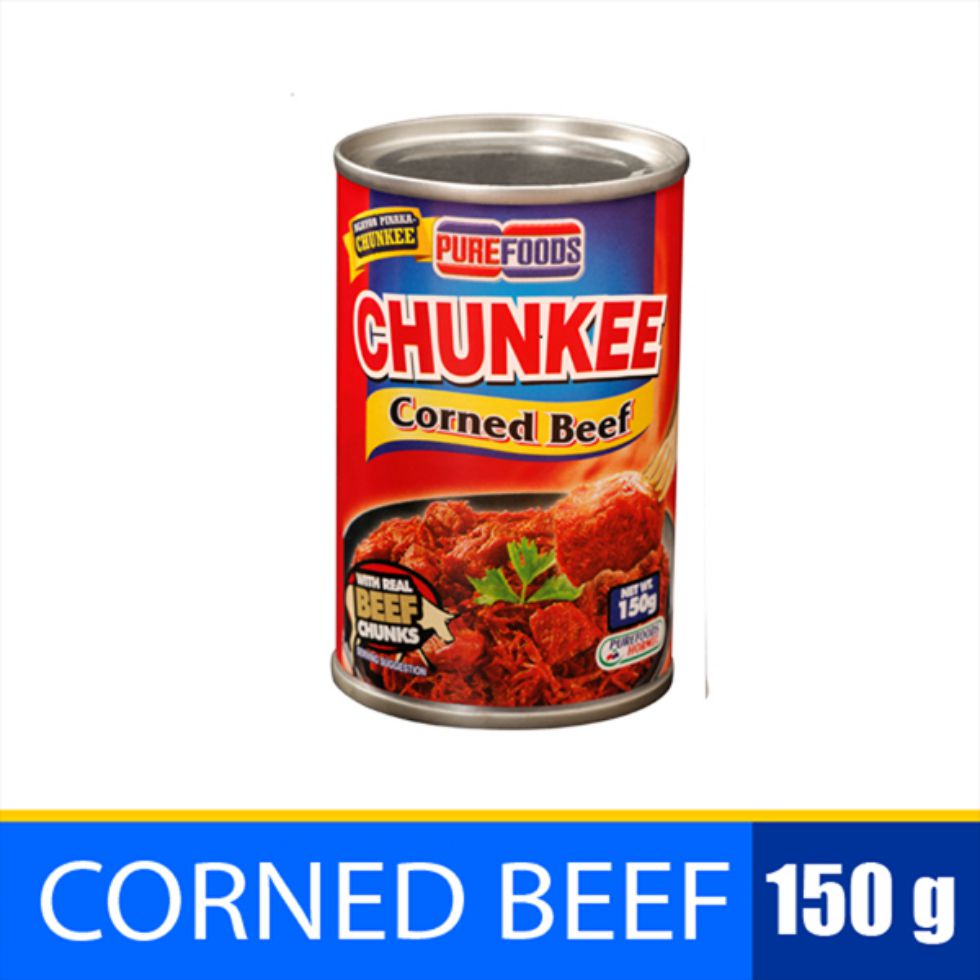 PUREFOODS CHUNKEE CORNED BEEF 150G — Primo Mart