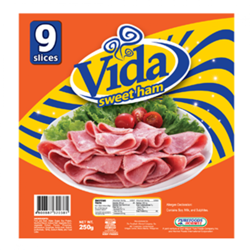 Purefoods VIda Sweet Ham 250g — Primo Mart