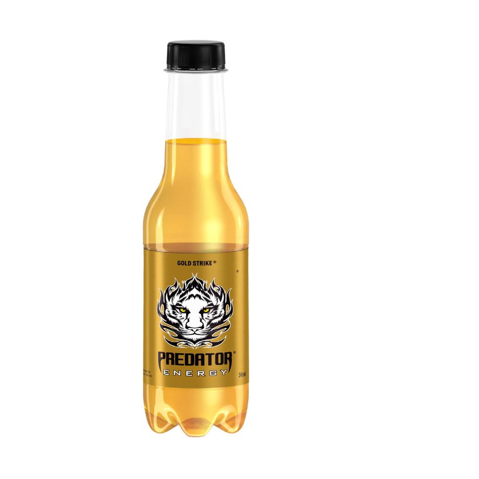 Predator Energy Drink Gold Strike 245ml — Primo Mart
