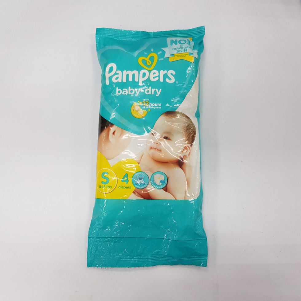 Pampers Diaper Baby Dry S 18s — Primo Mart