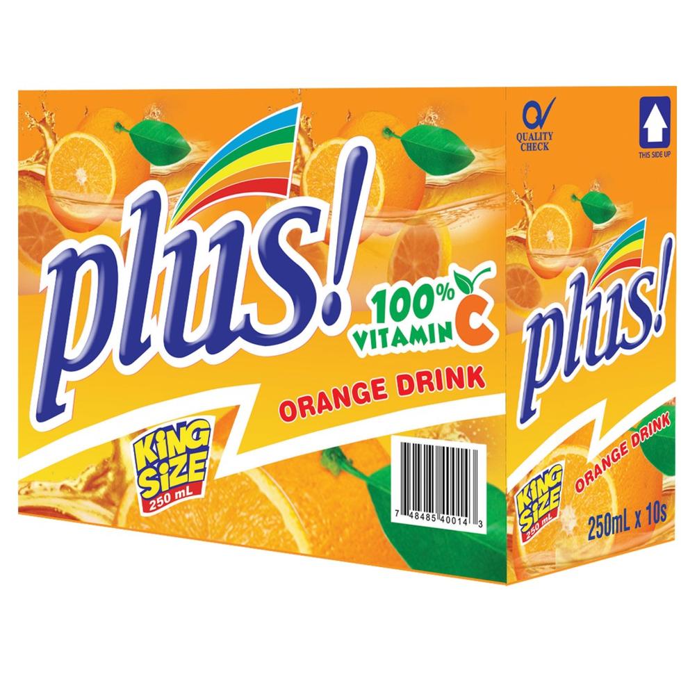 Plus King Orange 10x250ml — Primo Mart