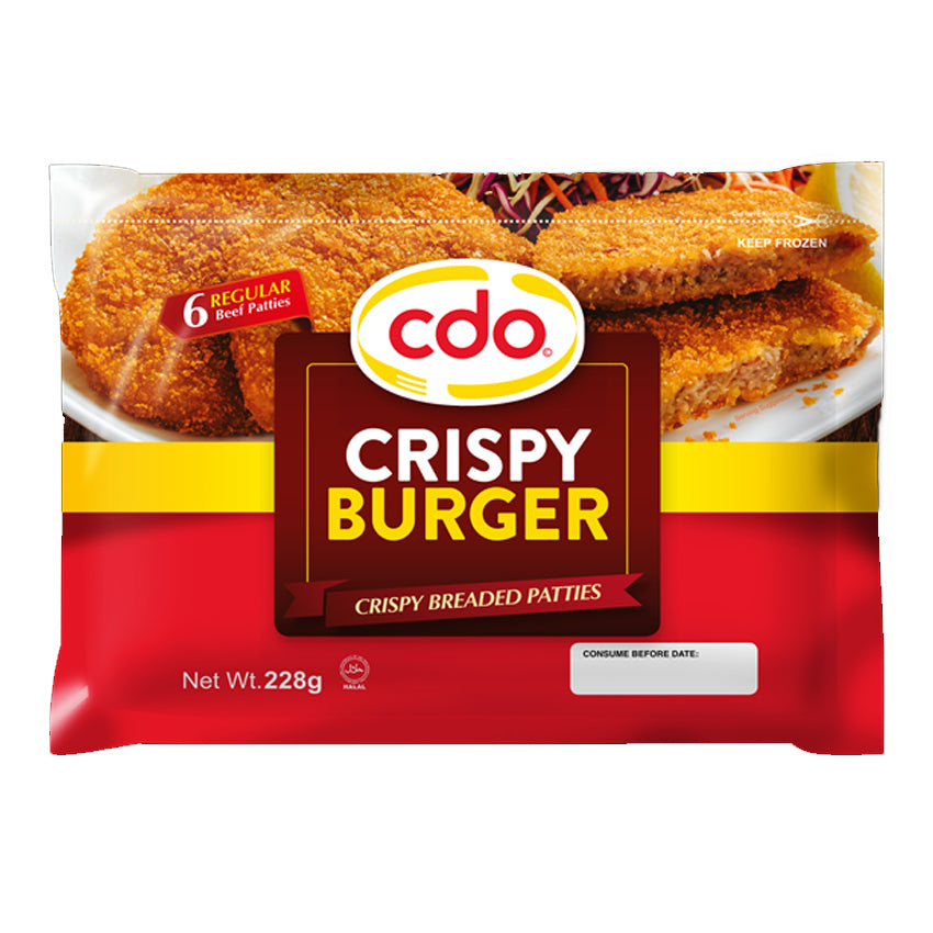 CDO Crispy Burger 228g — Primo Mart