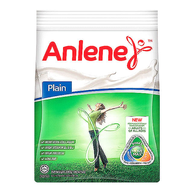 ANLENE MILK 3X PLAIN 300G — Primo Mart