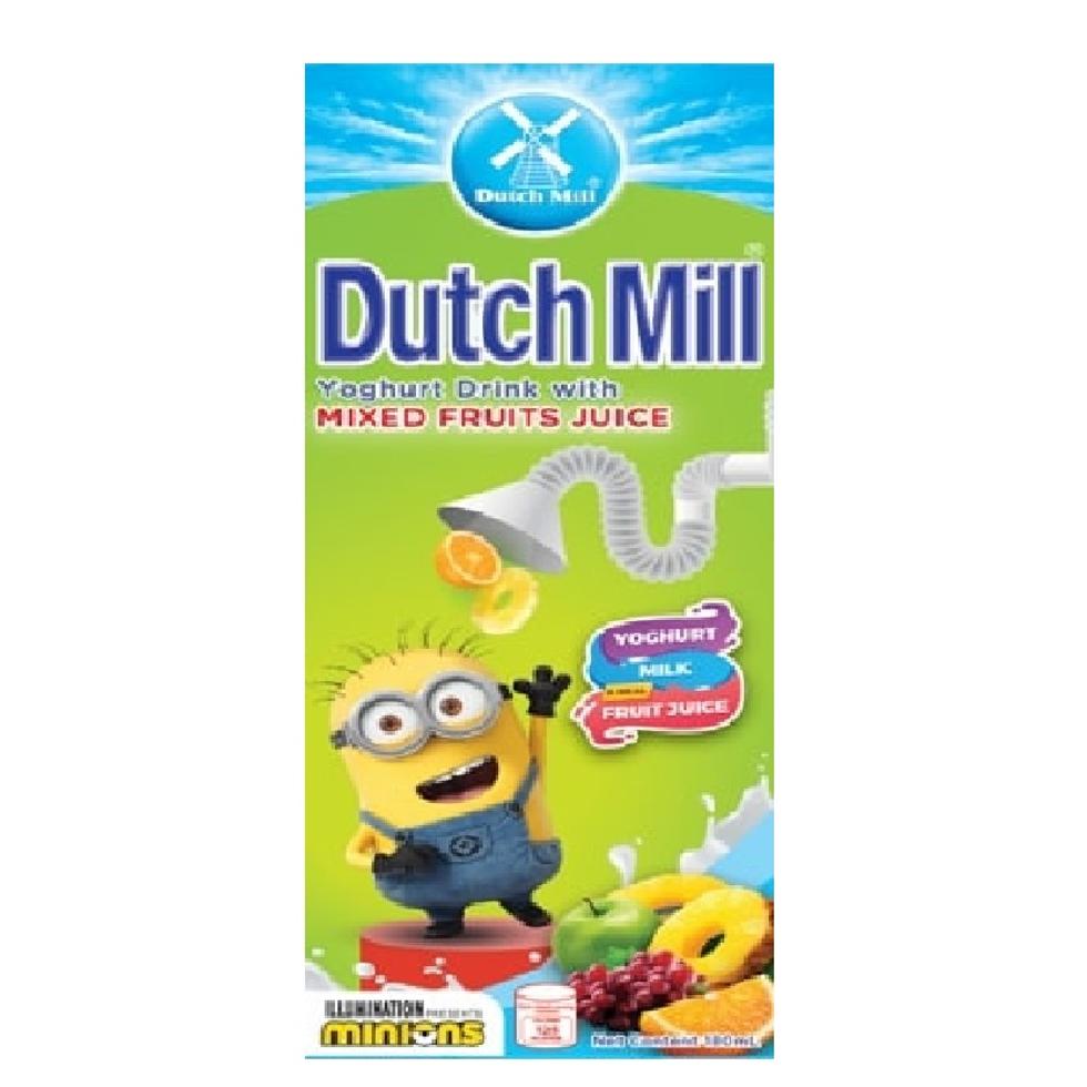 Dutch Mill Yogurt Drink Mixed Fruit 180ml — Primo Mart