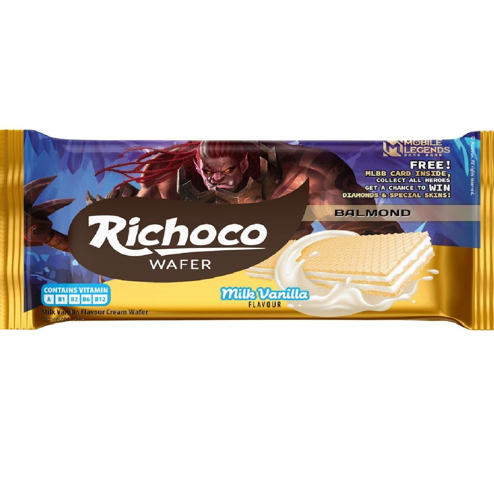 Richoco Milk Vanilla Wafer 48g — Primo Mart