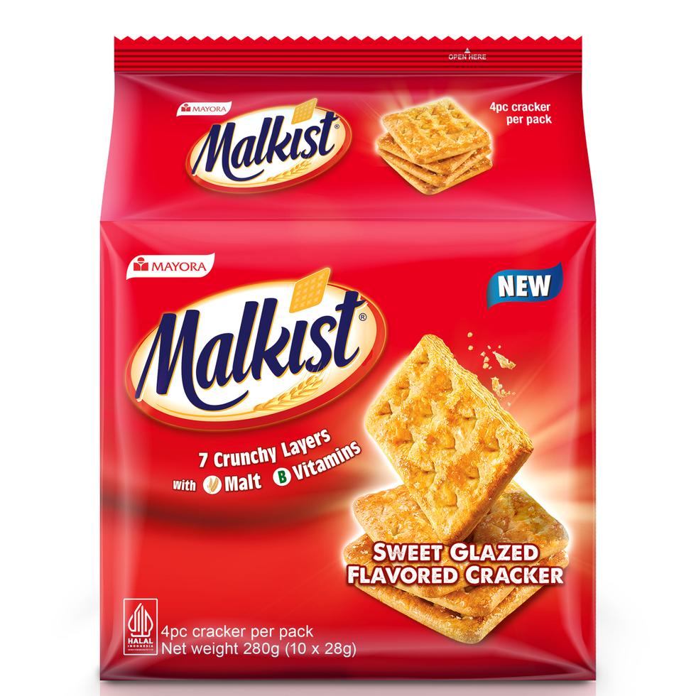 Malkist Sweet Glazed 10x28g — Primo Mart