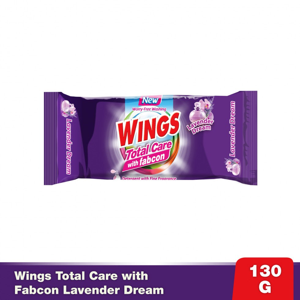 Wings Bar Total Care w/ Fabcon (Violet) 130g — Primo Mart